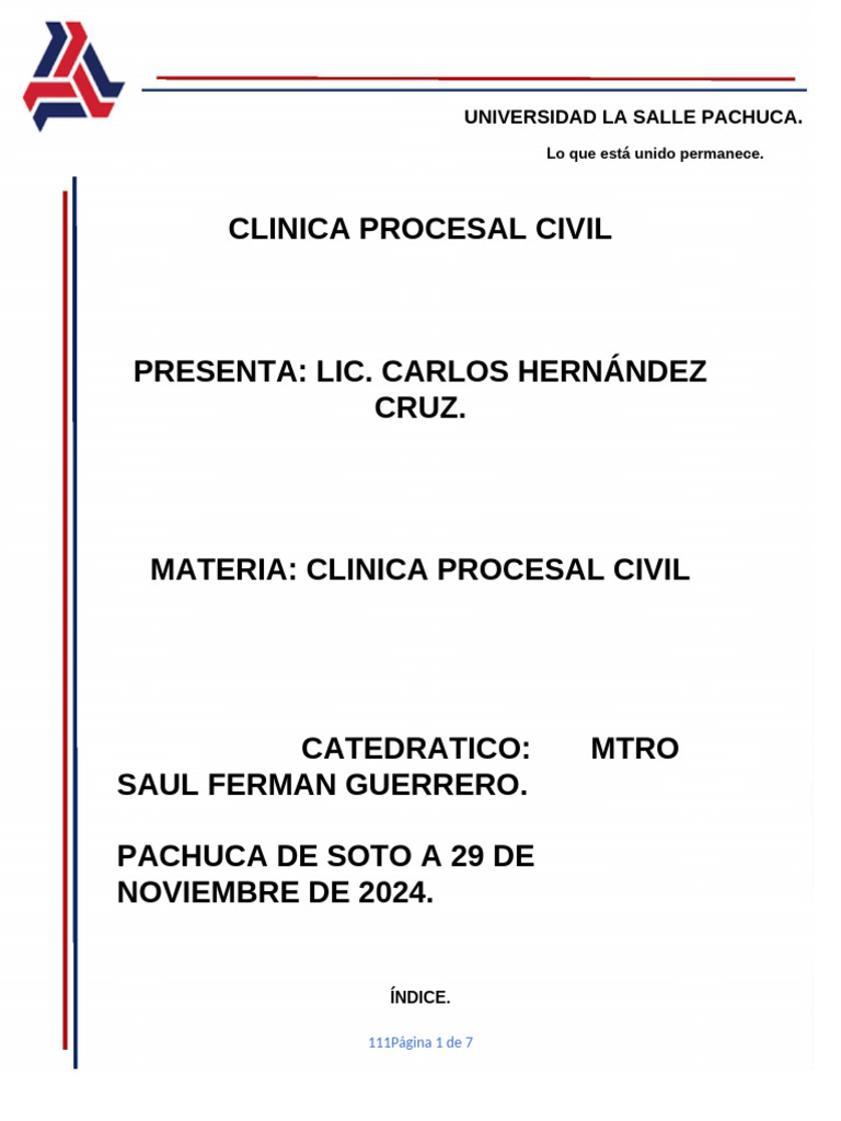 Clinica Procesal Civil | PDF | Ley procesal | Juez