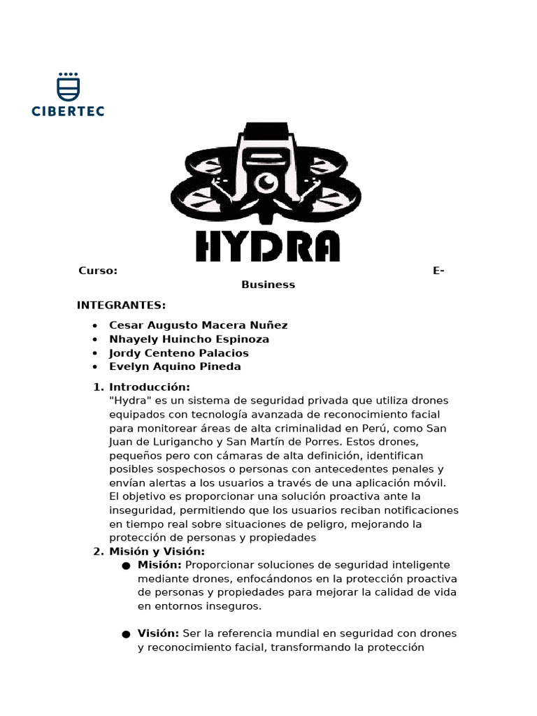 Hydra | PDF | Soporte técnico | Aplicación movil