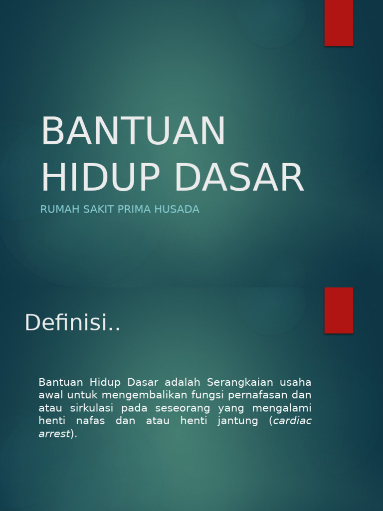 Bantuan Hidup Dasar: Rumah Sakit Prima Husada | PDF