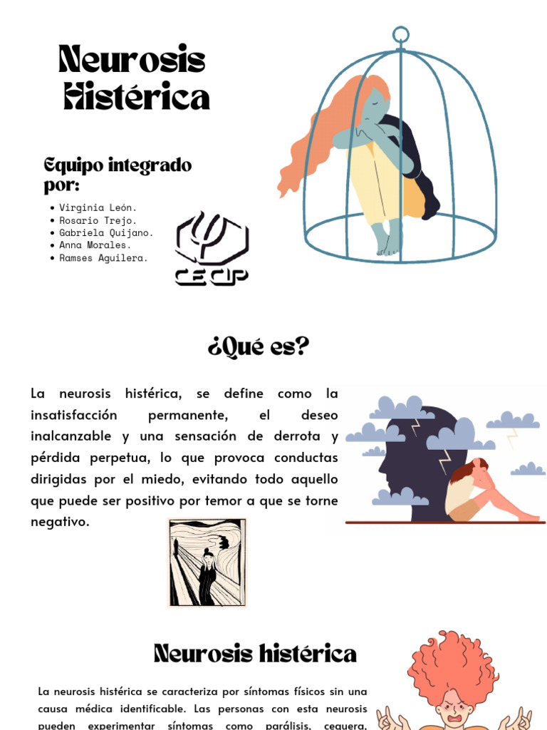 Neurosis Histerica | PDF | Neurosis | Histeria