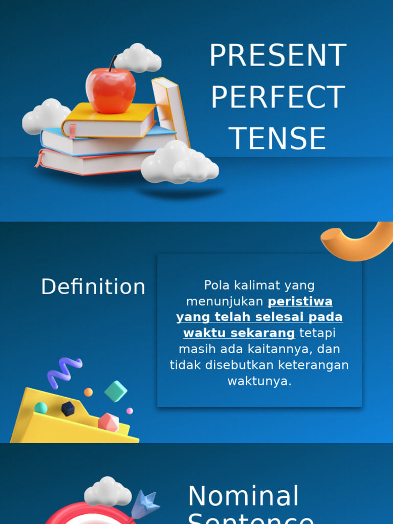 Present Perfect Tense | PDF | Linguistic Morphology | Grammar