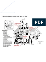 CMU Campus Map | PDF | Carnegie Mellon University | Academic Institutions