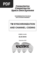 CCSDS - TM - Space Data Link Protocol | PDF | Osi Model | Telecommunications
