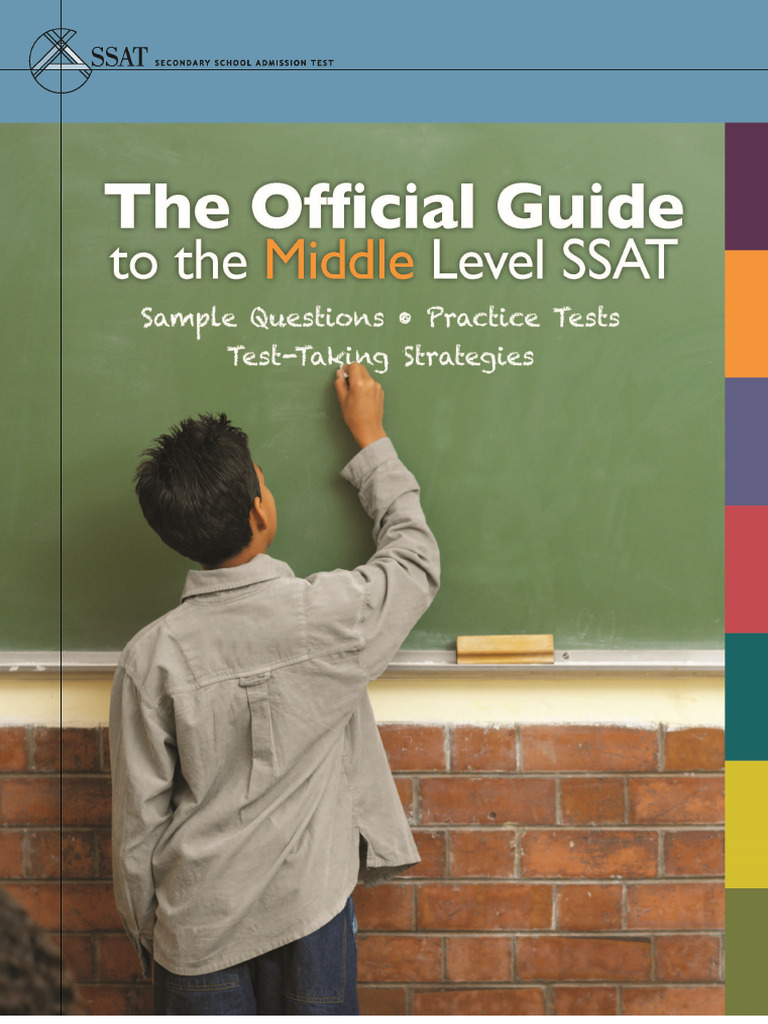 The Official Guide To The Middle Level SSAT | PDF