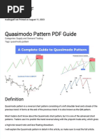 Quasimodo Pattern PDF Guide - Trading PDF | PDF | Market Trend | Business Economics