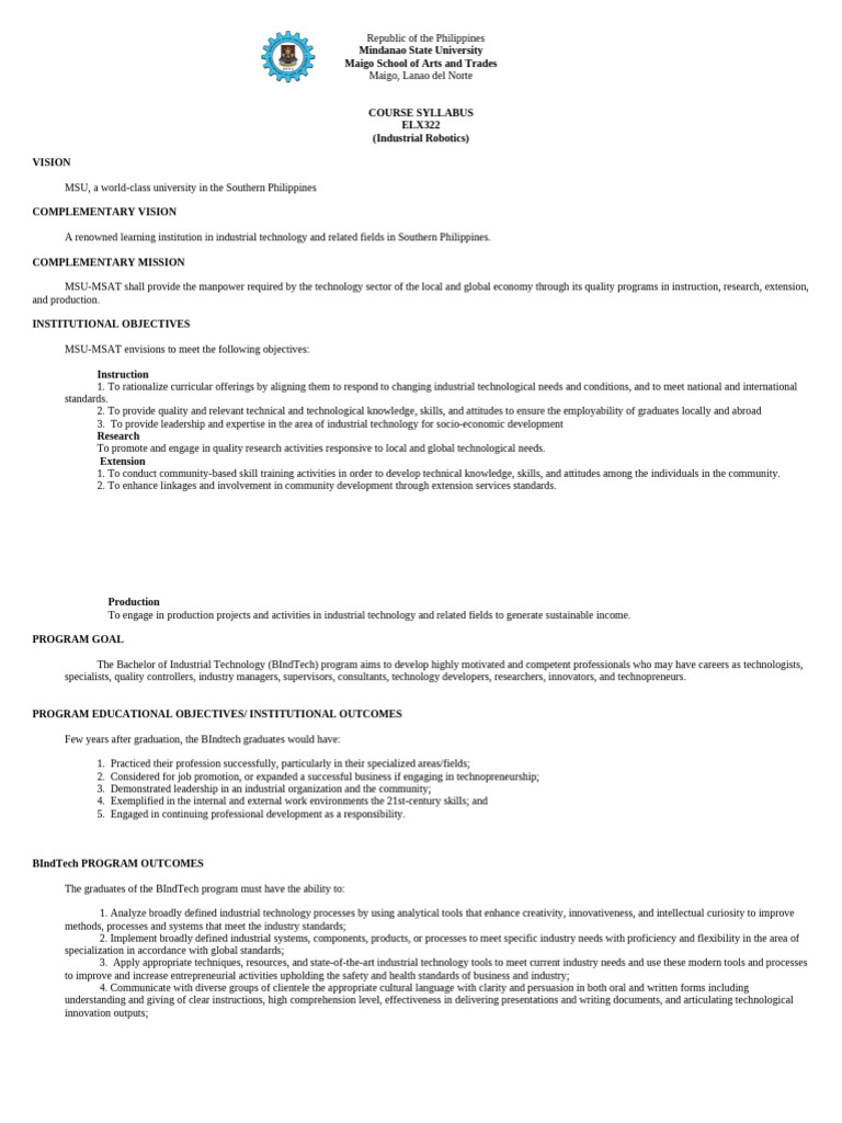 Industrial Robotics Pdf Computer Network Programmable Logic