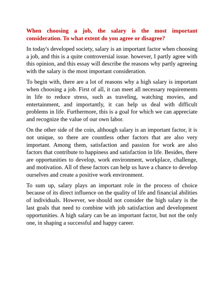 Essay Correction | PDF