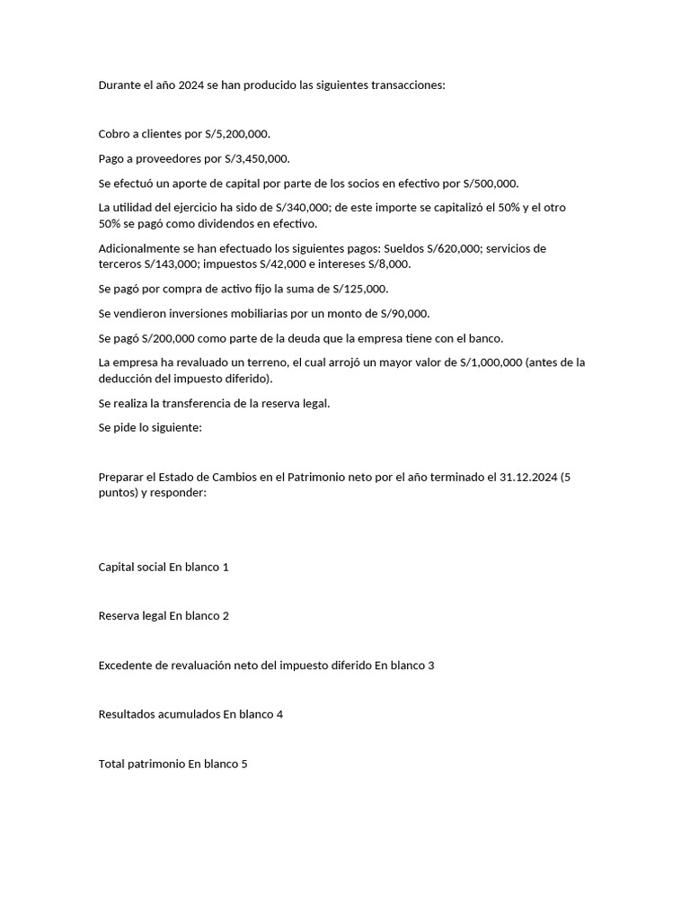 Caso 2 Conta Fi | PDF