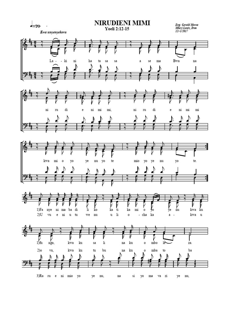 4ada1 Nirudieni Mimi 1 | PDF