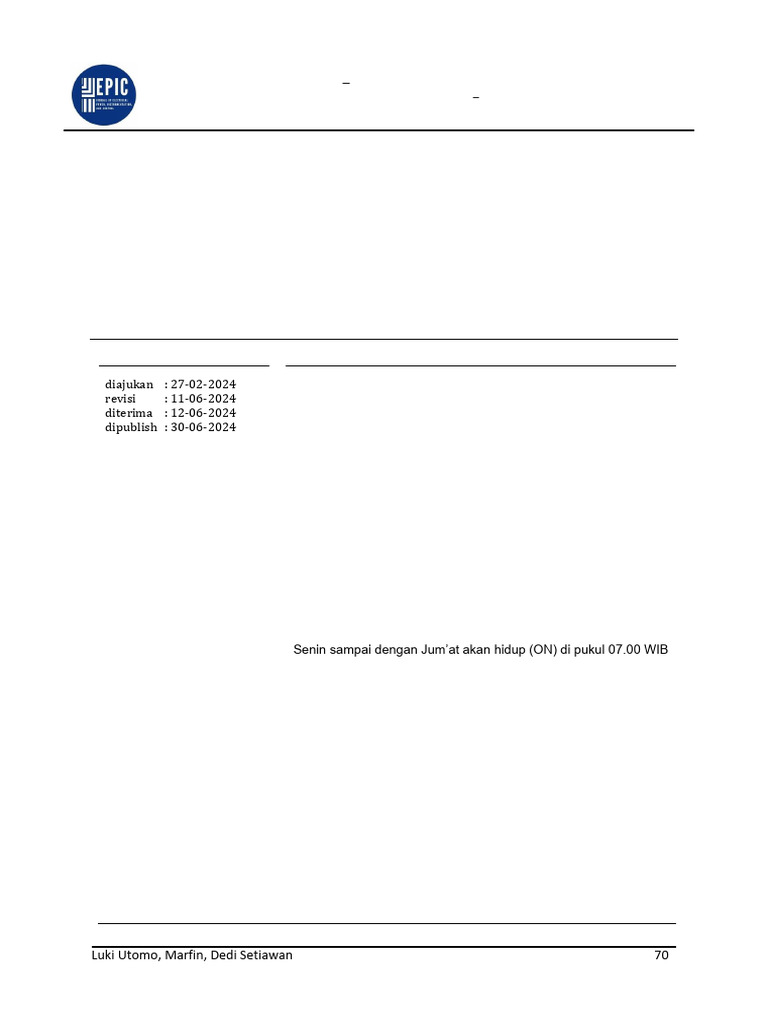 Purwarupa Sistem Kendali Suhu Ruangan Kelas | PDF