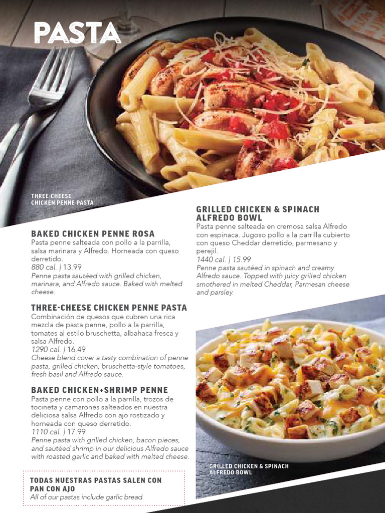 Applebees Menu - Compressed 16 | PDF
