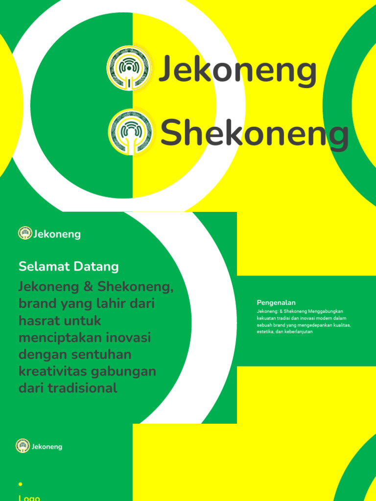 Identitas Visual Jekoneng & Shekoneng | PDF