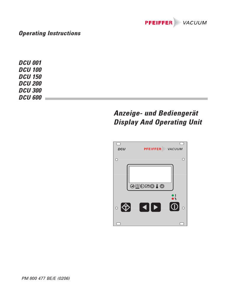 Medidor Vacio 1 Manual | PDF | Parameter (Computer Programming) | Alternating Current