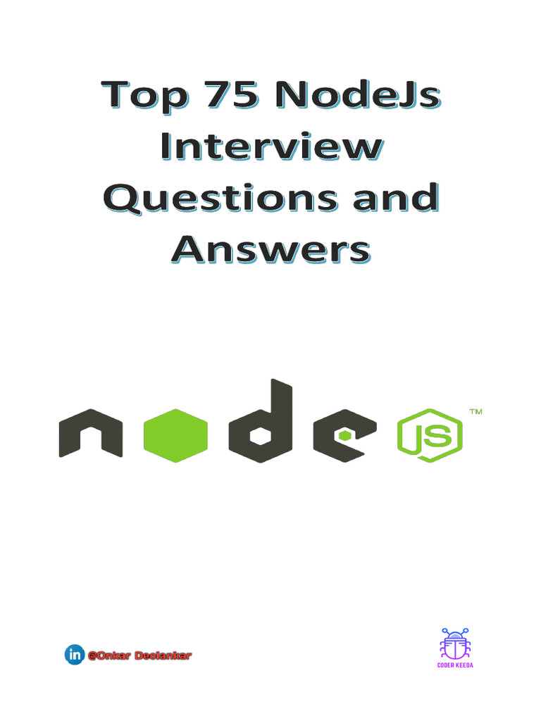Nodejs Questions And Answers Pdf Ajax Programming Java Script