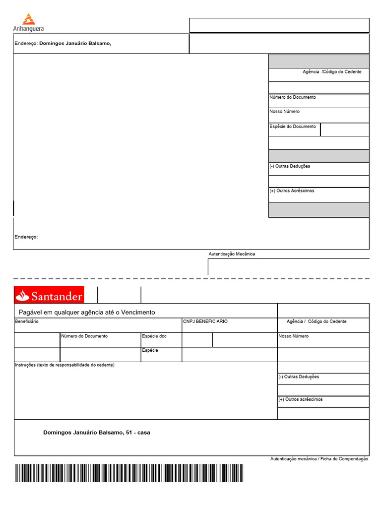 Boleto 2 | PDF | Bancos | Tecnologia bancária