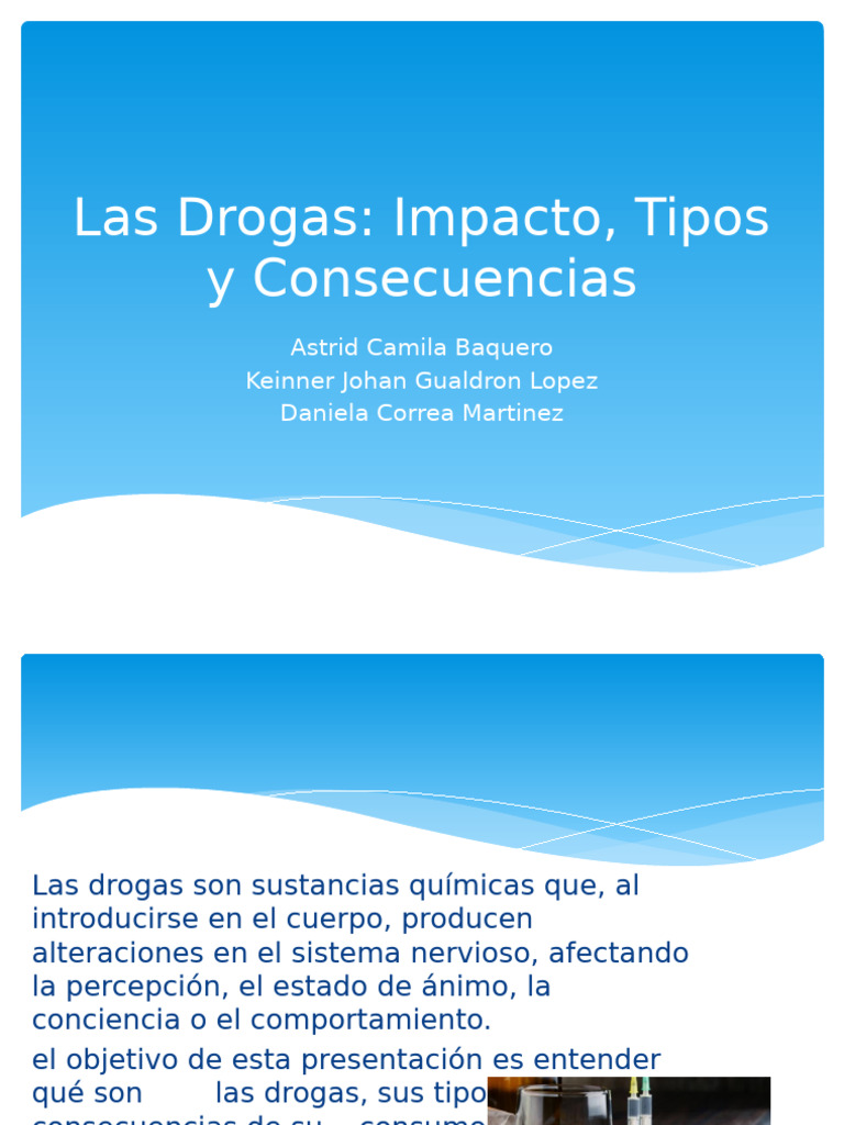 Las Drogas | PDF | Drogas | La dependencia de sustancias