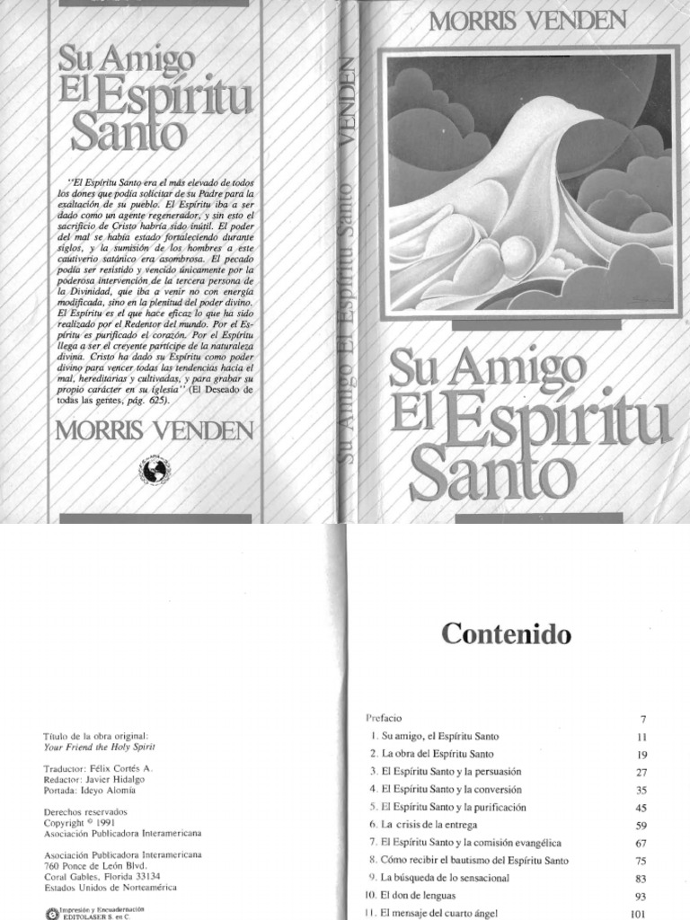 Su Amigo El Espiritu Santo Venden Morris | PDF | espíritu Santo | Pecado