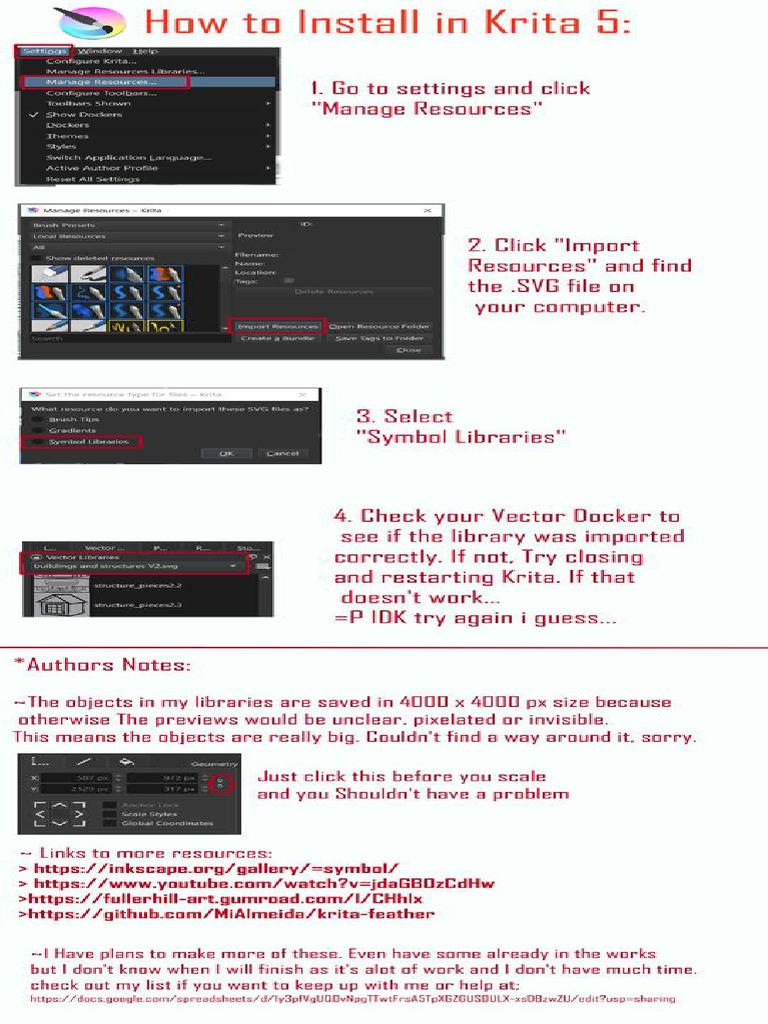 Krita Installation Guide v2 | PDF
