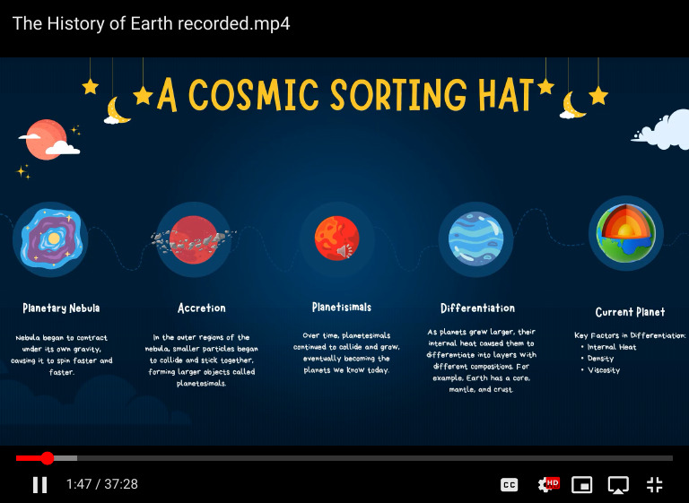 The History of Earth Recorded - mp4 - Google Drive | PDF