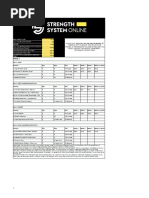 Upper Lower Program - 4x | PDF | Anatomical Terms Of Motion | Elbow