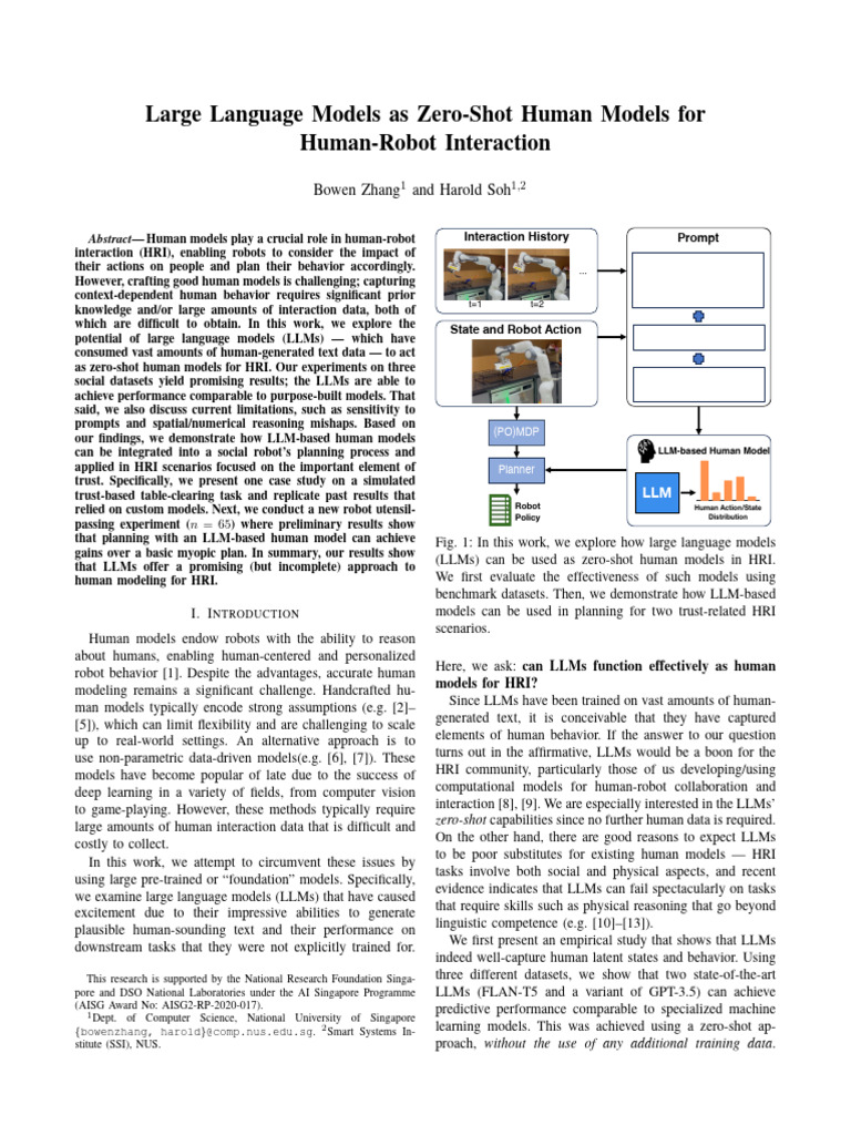 Large Language Models As Zero-Shot Human Models For | PDF | Mind ...