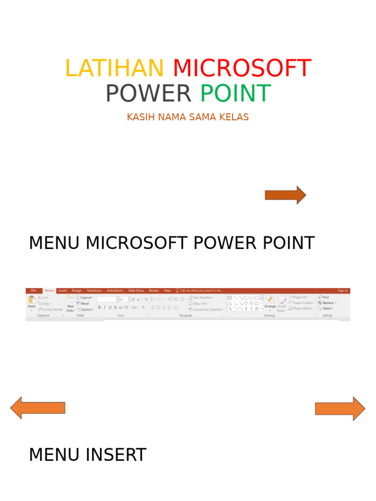 Latihan Microsoft Power Point | PDF