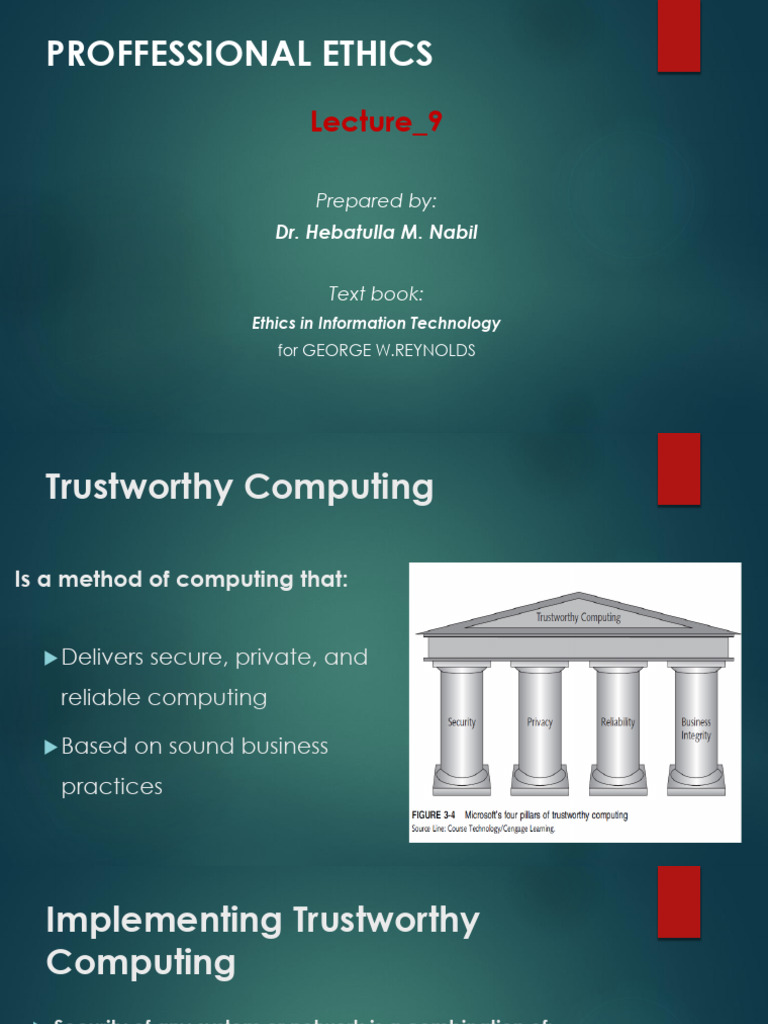 Lecture 9 | PDF | Security | Computer Security