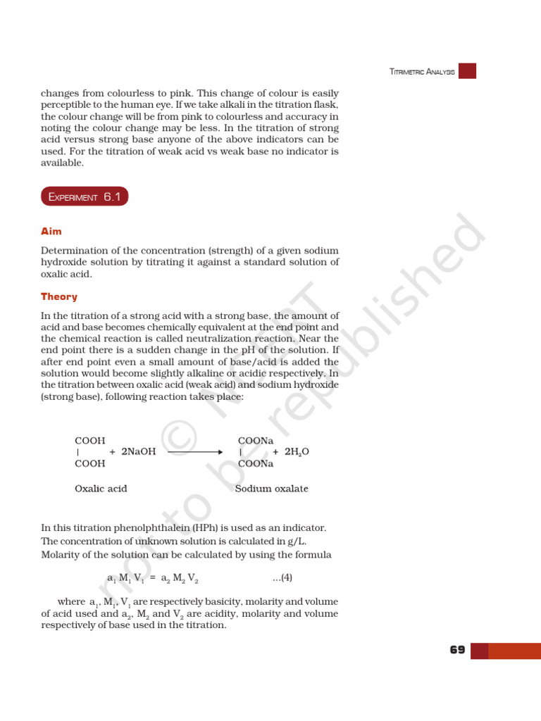 Chemistry Lab: Titration Guide | PDF | Titration | Chemistry