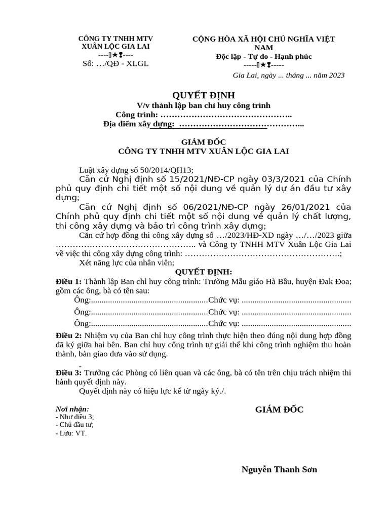 Phan Cong Cong Viec | PDF