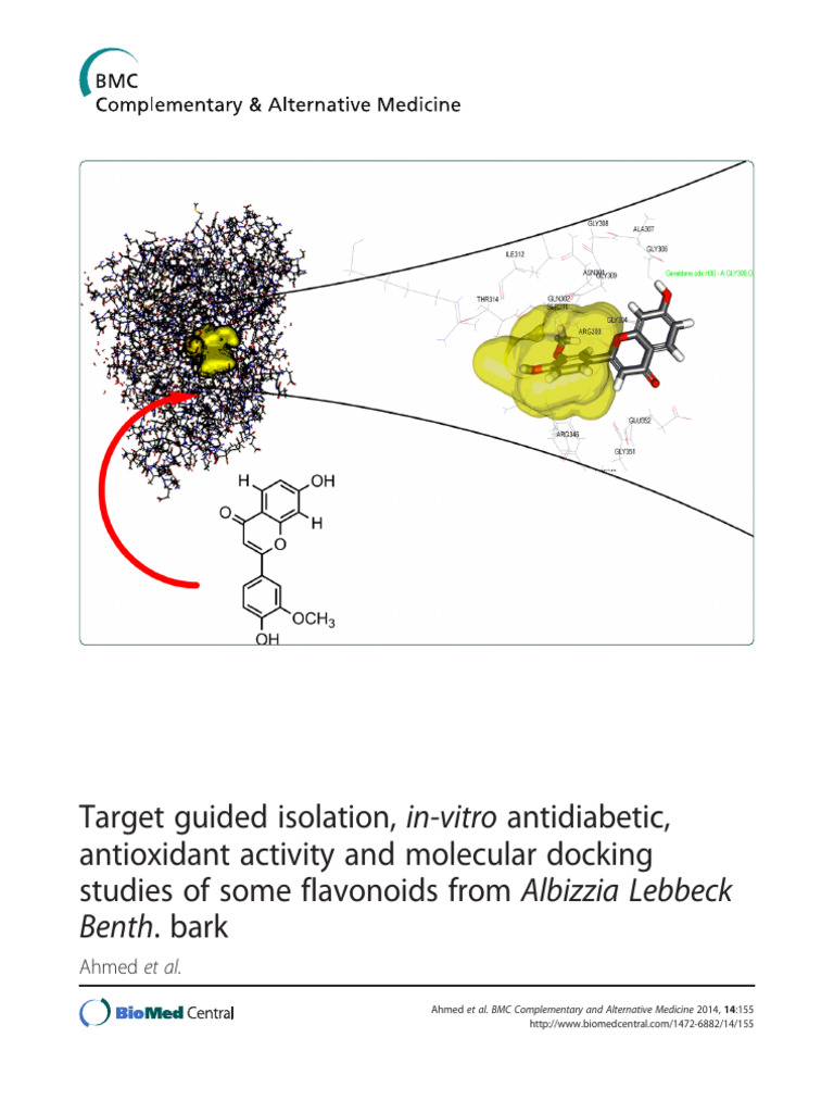 Target Guided Isolation, Antidiabetic, Antioxidant Activity and ...