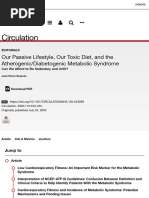 ACSM Risk Factors for Coronary Artery Disease | PDF | Medical ...