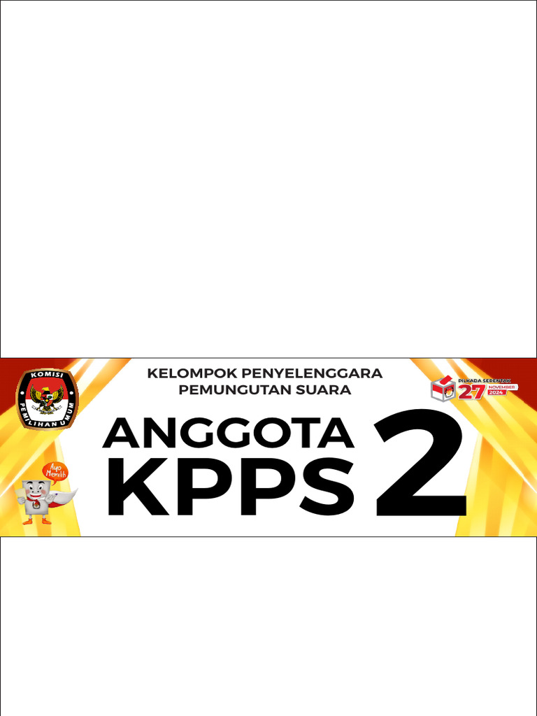 Anggota KPPS 2 | PDF