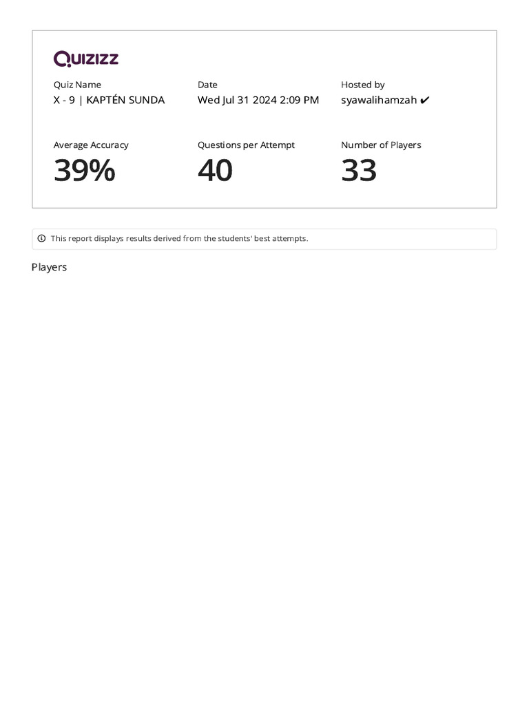 X - 9 - KAPTÉN SUNDA Participant Summary | PDF