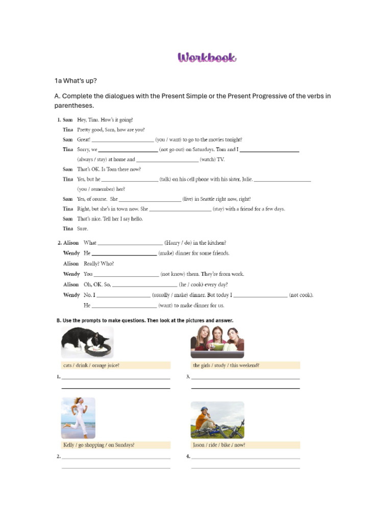 Unit 1 Material Workbook Morado | PDF