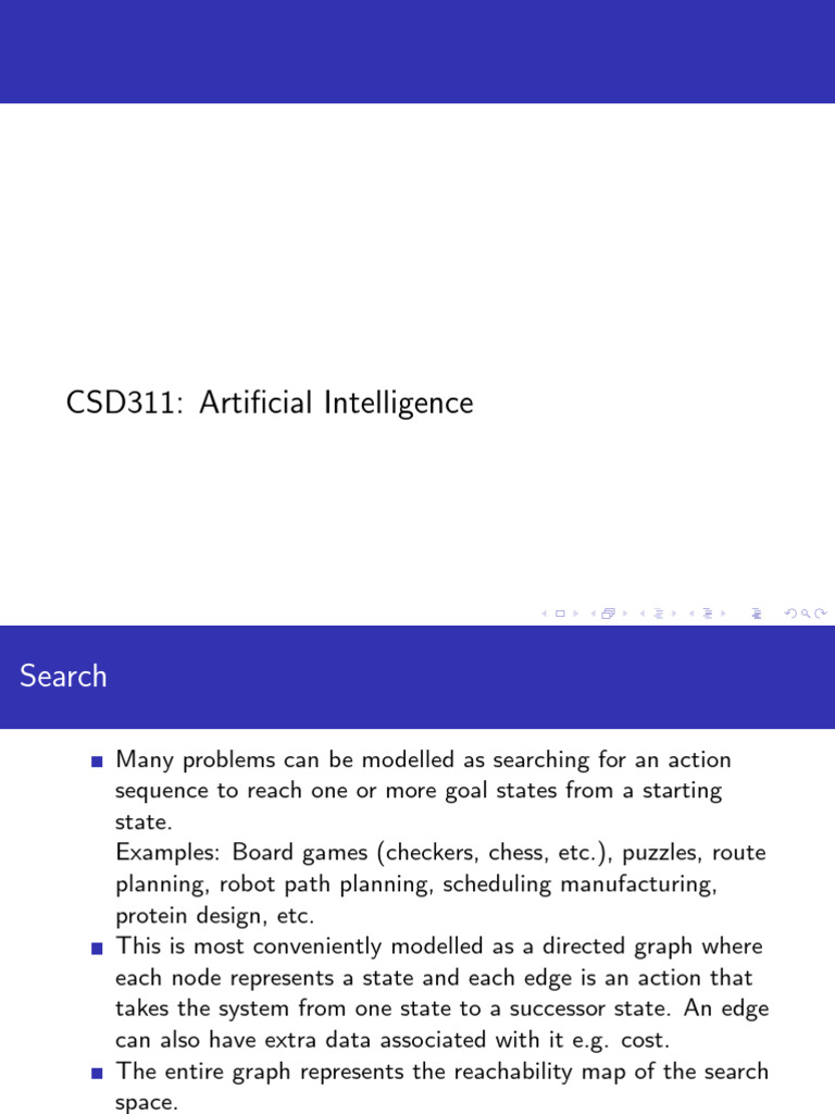 04 05 AI UninformedSearch | PDF | Computational Complexity Theory | Computer Science