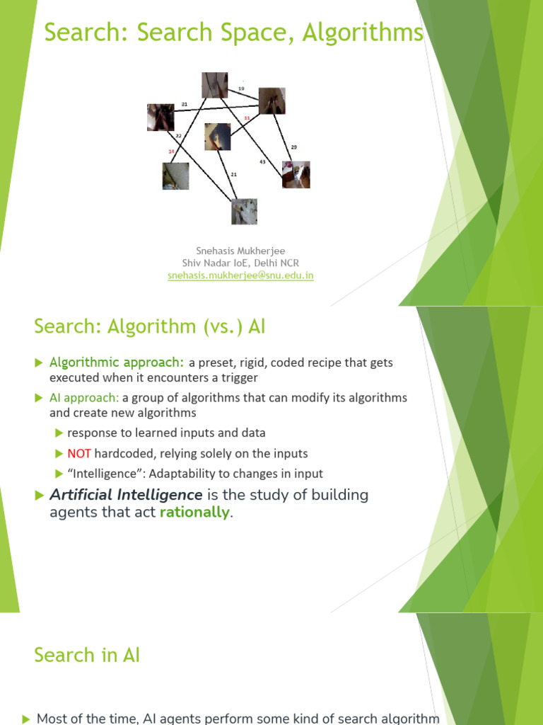 AI Search Algorithms Explained | PDF