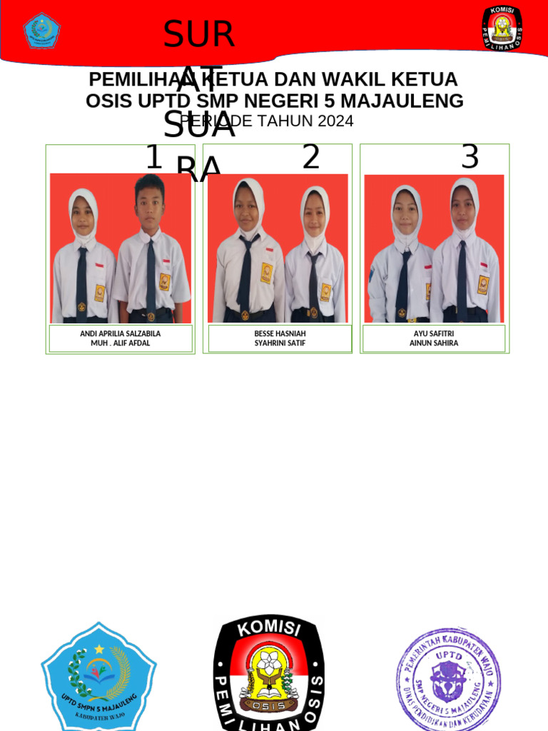 Surat Suara Kpo 2024 | PDF