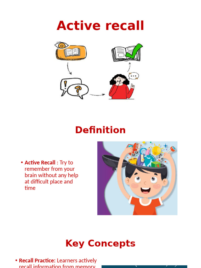 Active Recall | PDF