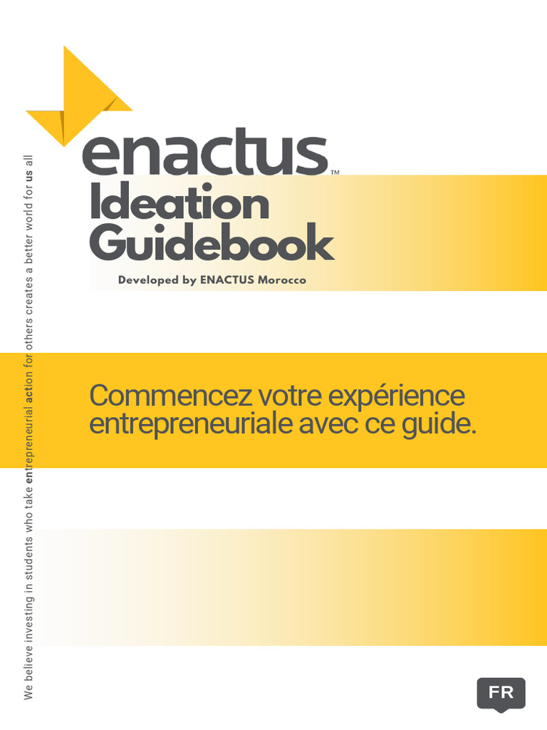 ENACTUS Ideation Guidebook - Min | PDF