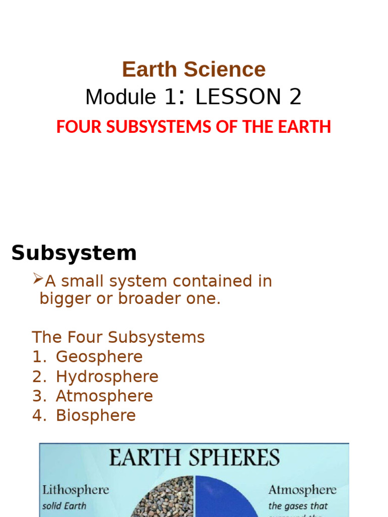 Earth Sci L2 | PDF