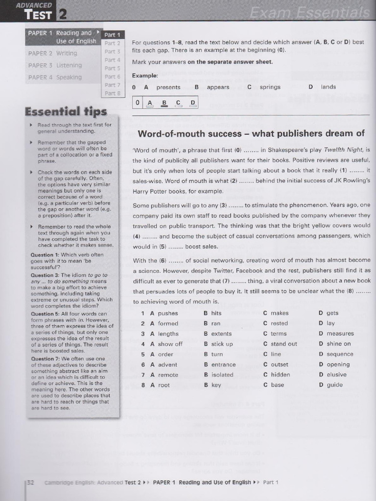 Essentials 2 Test 2 | PDF