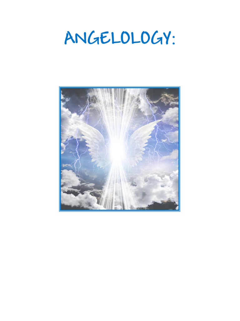 Overview of Angelology Studies | PDF | Angel | Acts Of The Apostles