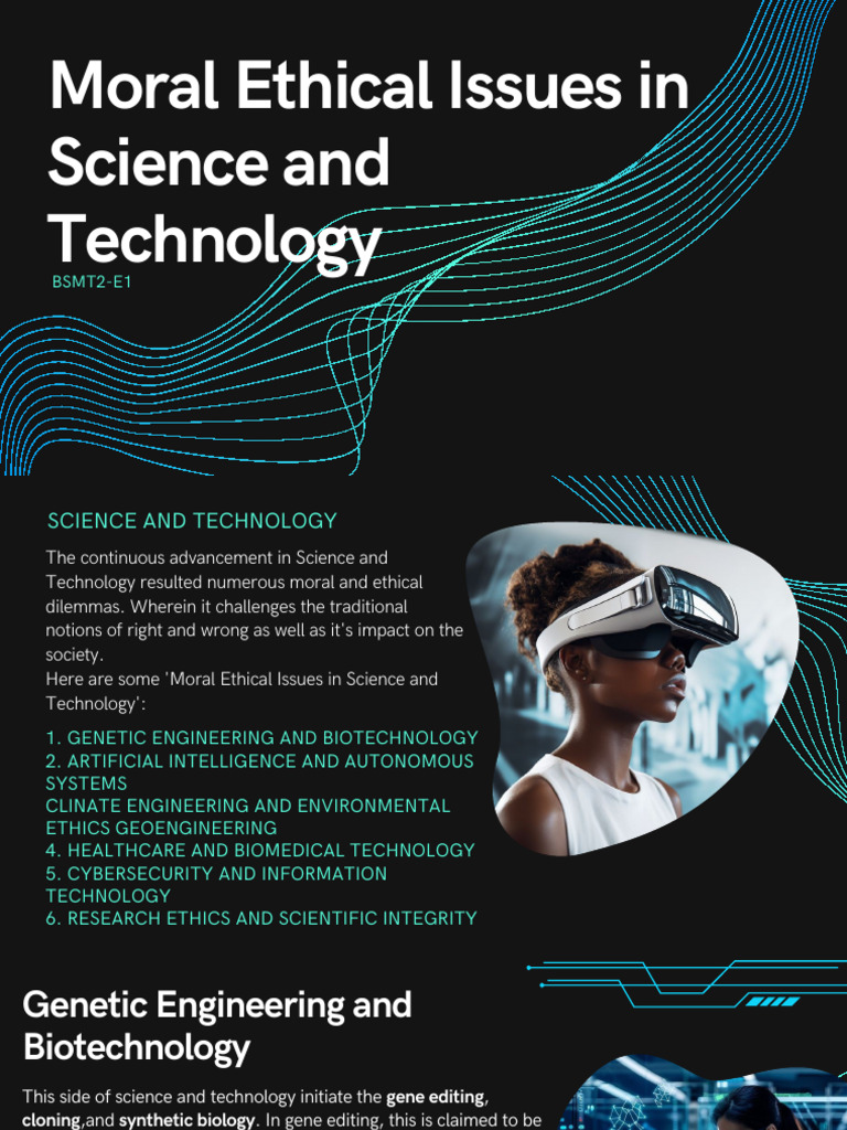 Ethical Dilemmas in Sci-Tech | PDF | Artificial Intelligence | Intelligence (AI) & Semantics