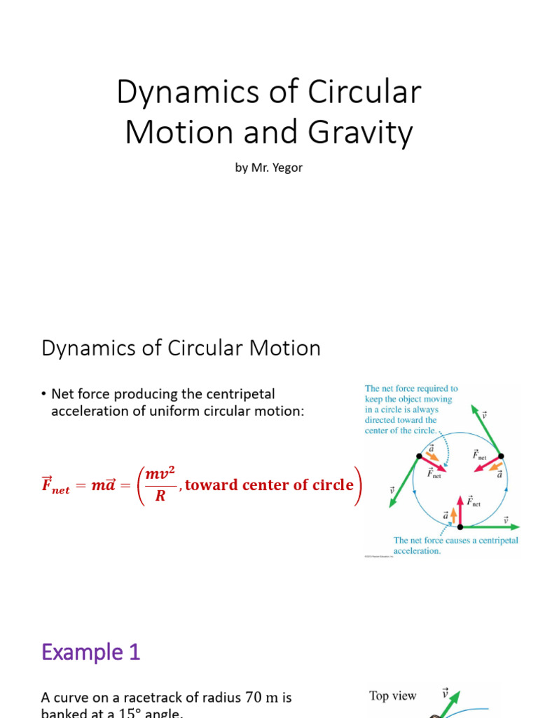 A2 Dynamics 4 Circular Motion and Gravity Homework 2 | PDF | Mass | Force