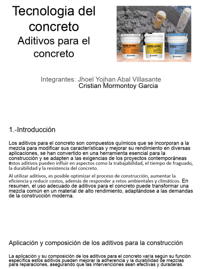 Tecnologia Del Concreto | PDF | Hormigón | Residuos