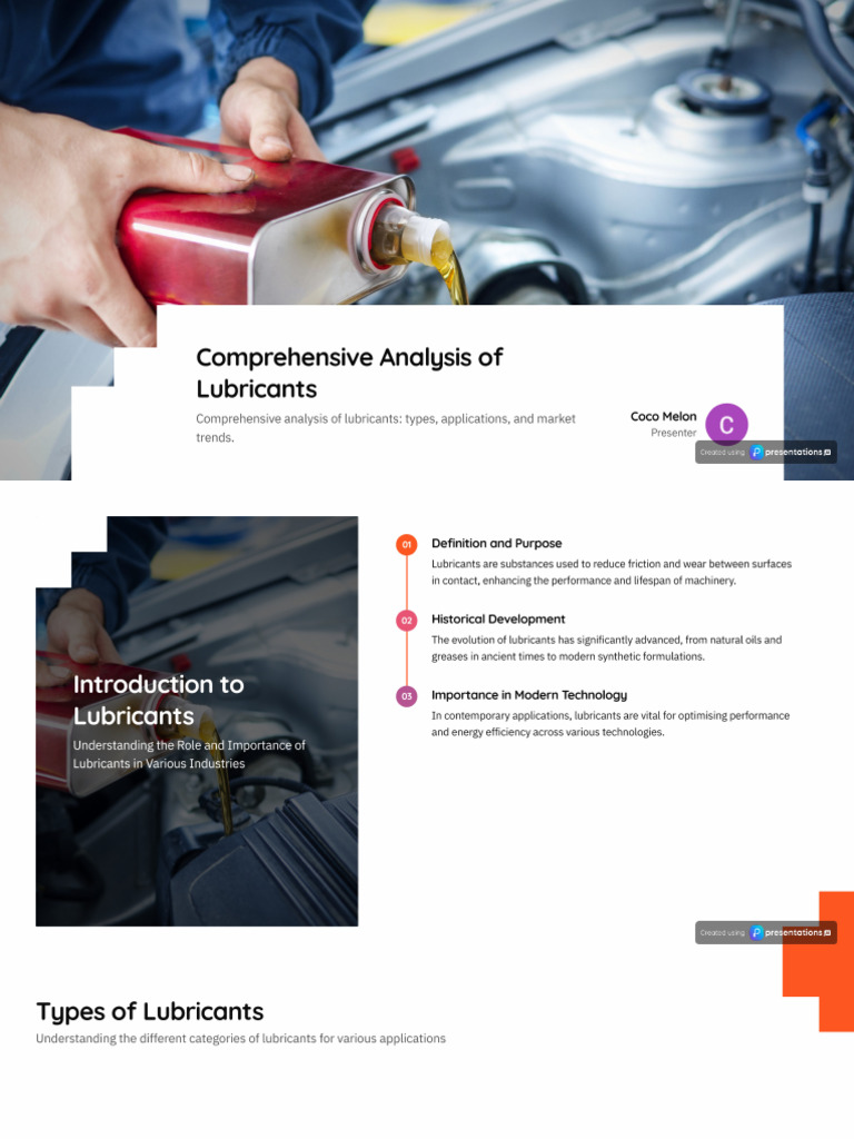Comprehensive Analysis of Lubricants | PDF