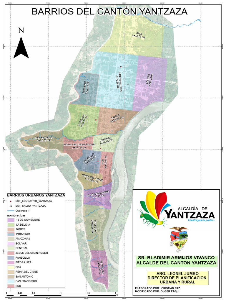 Barrios y Parroquias de Yantzaza | PDF