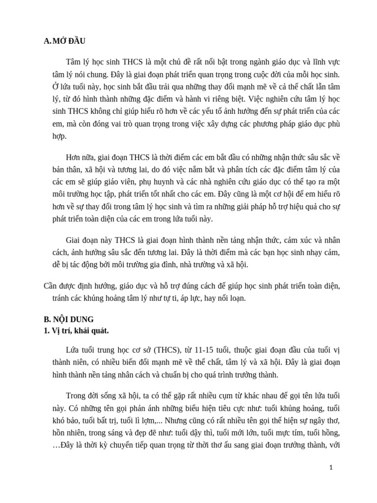 THCS | PDF