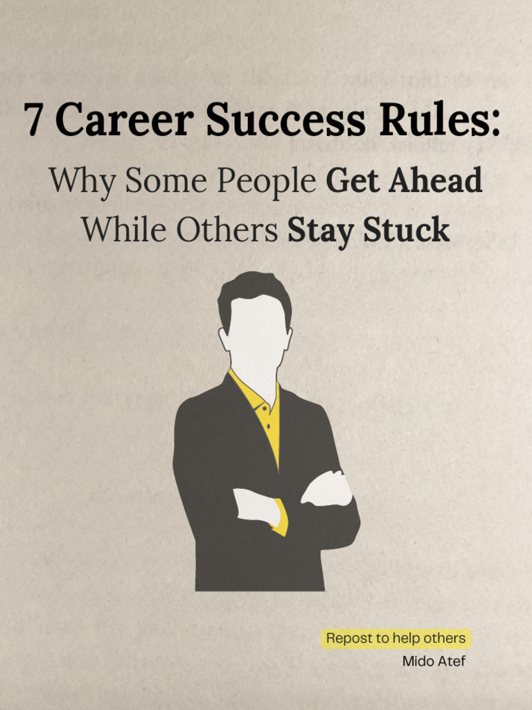 7 Career Success Rules | PDF