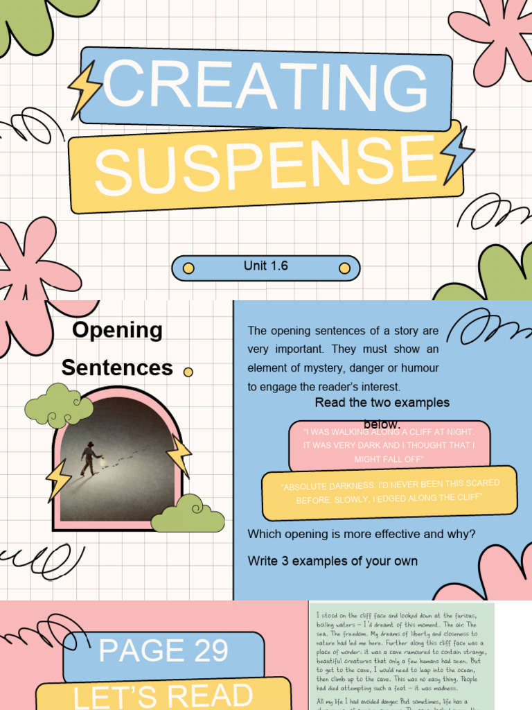 Crafting Suspenseful Story Openings | PDF